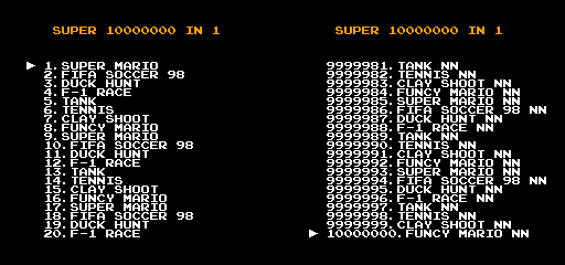 10000000-in-1 (WS20210720) - Details - Game - FC Gallery