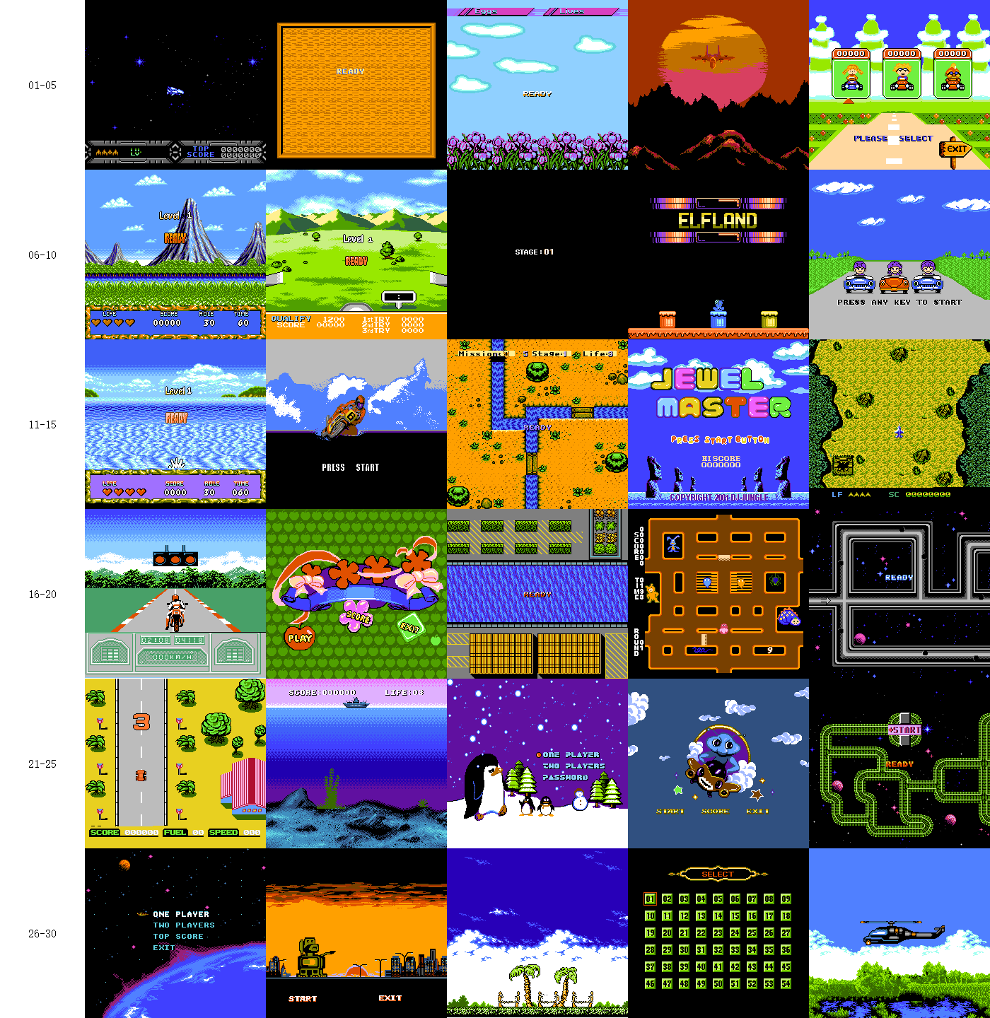 30-in-1 (DGUN851) - Details - Game - FC Gallery