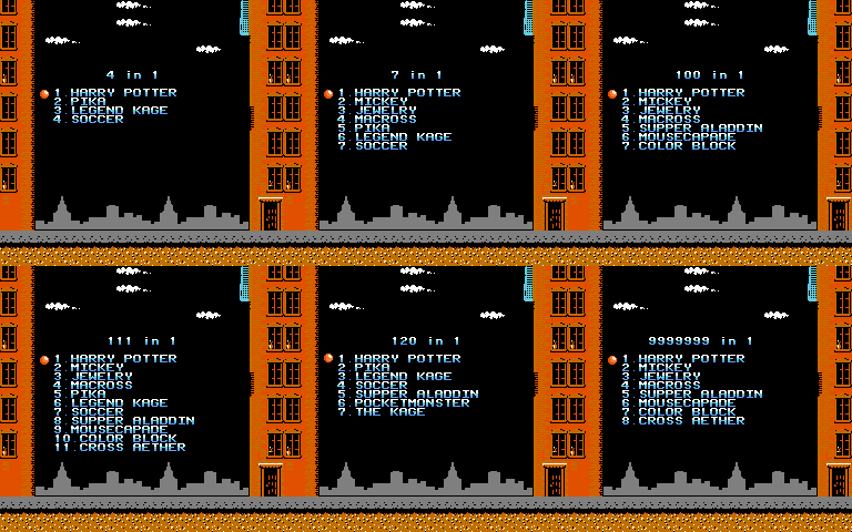 9999999-in-1 (KB0306N2) - Details - Game - FC Gallery